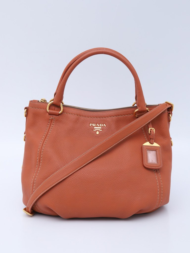 Authenthic Prada Vit Daino Rame, Women's Fashion, Bags & Wallets, Tote ...