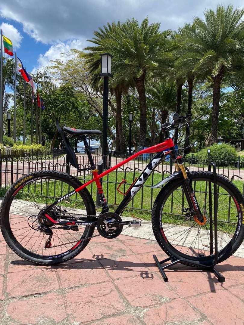 AVIA STORM 3X8 ALLOY MECHANICAL 27.5 MOUNTAINBIKE, Sports Equipment ...