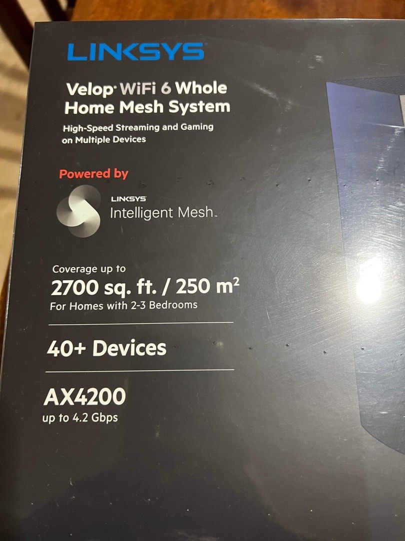 AX Linksys Velop Wifi 6 Whole Home Mesh System, Computers & Tech, Parts & Accessories ...