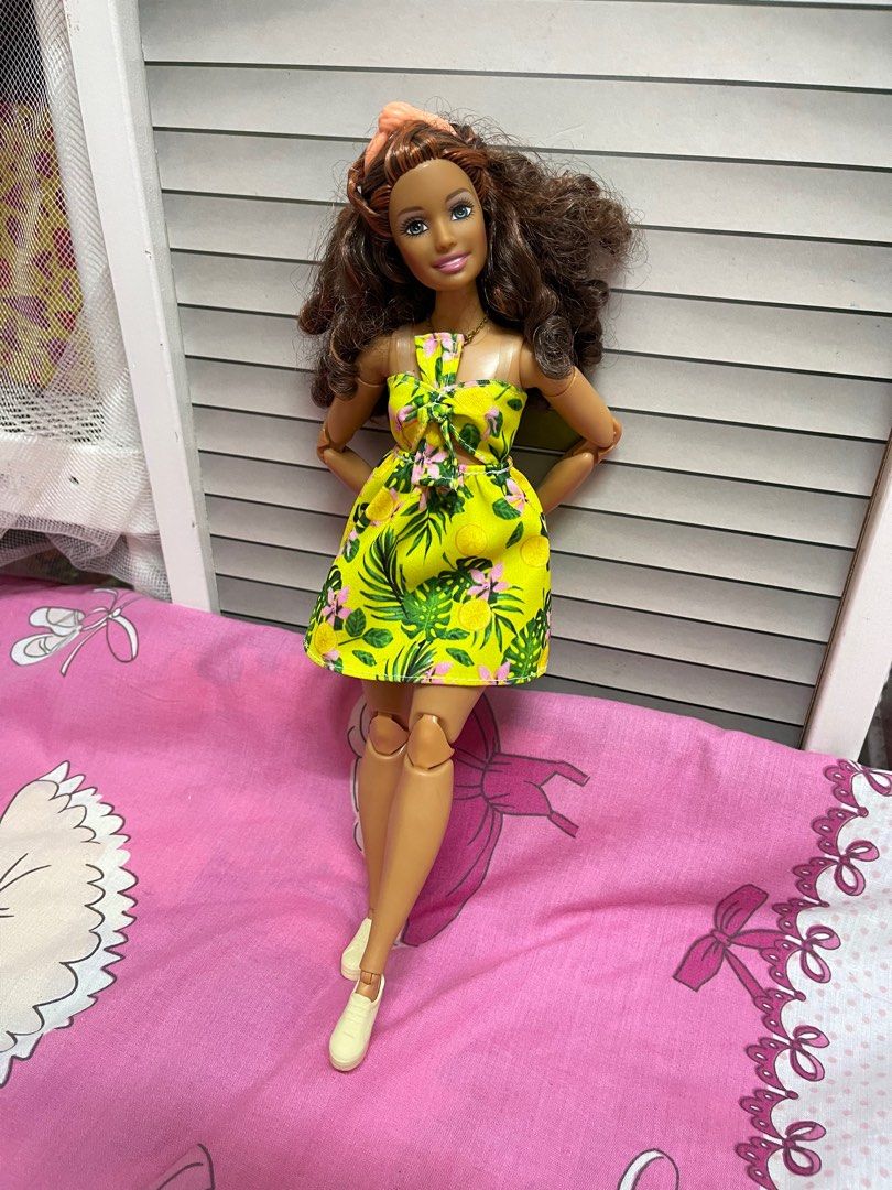 Barbie curvy tan skin made to move, Hobbies & Toys, Toys & Games on ...