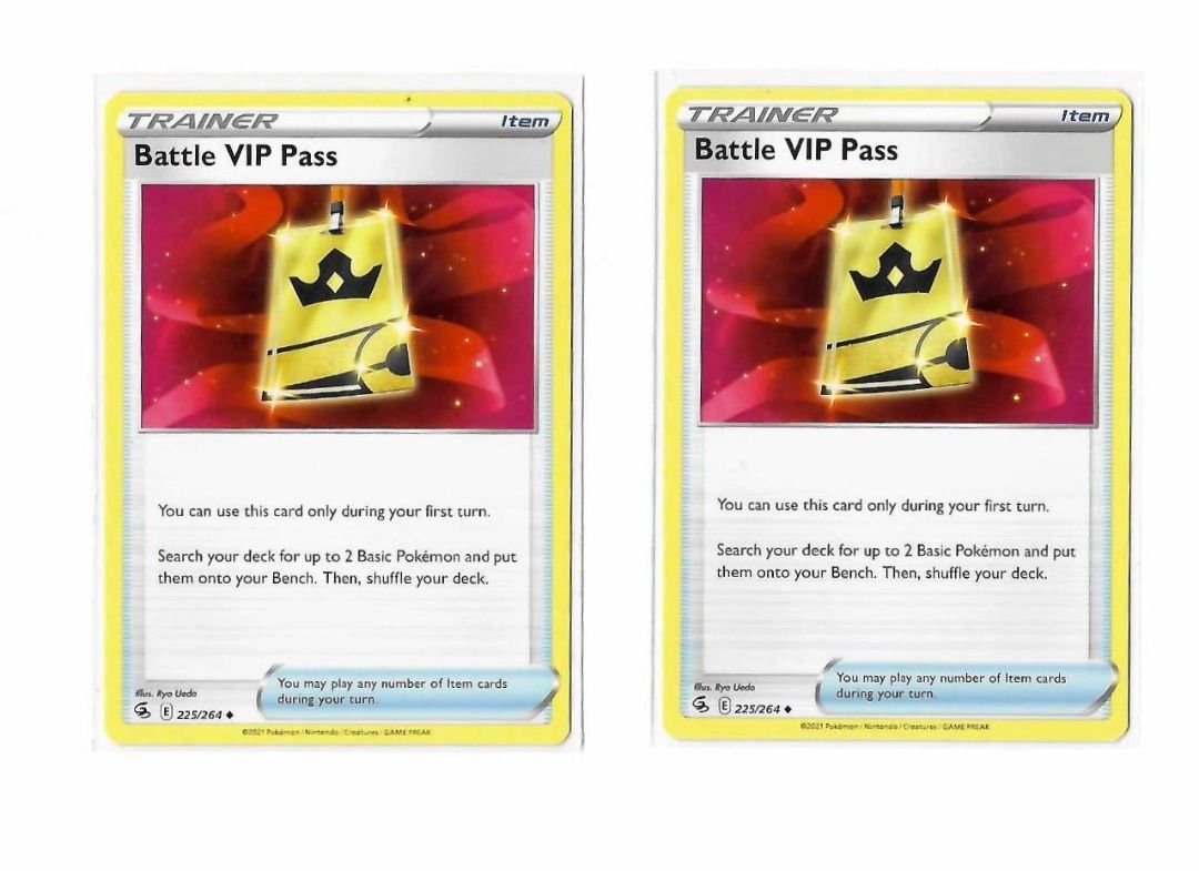 Battle VIP Pass Pokemon TCG, Hobbies & Toys, Toys & Games on Carousell