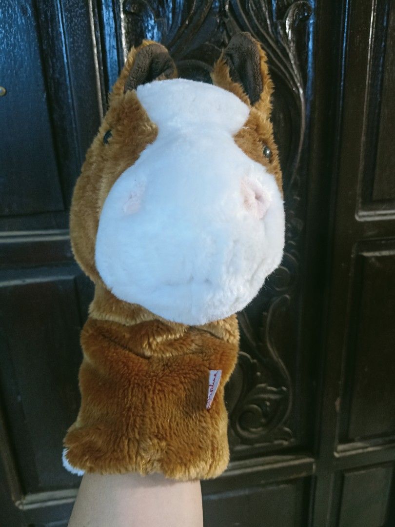 BIG HORSE REALISTIC HAND PUPPET, Hobbies & Toys, Toys & Games on Carousell