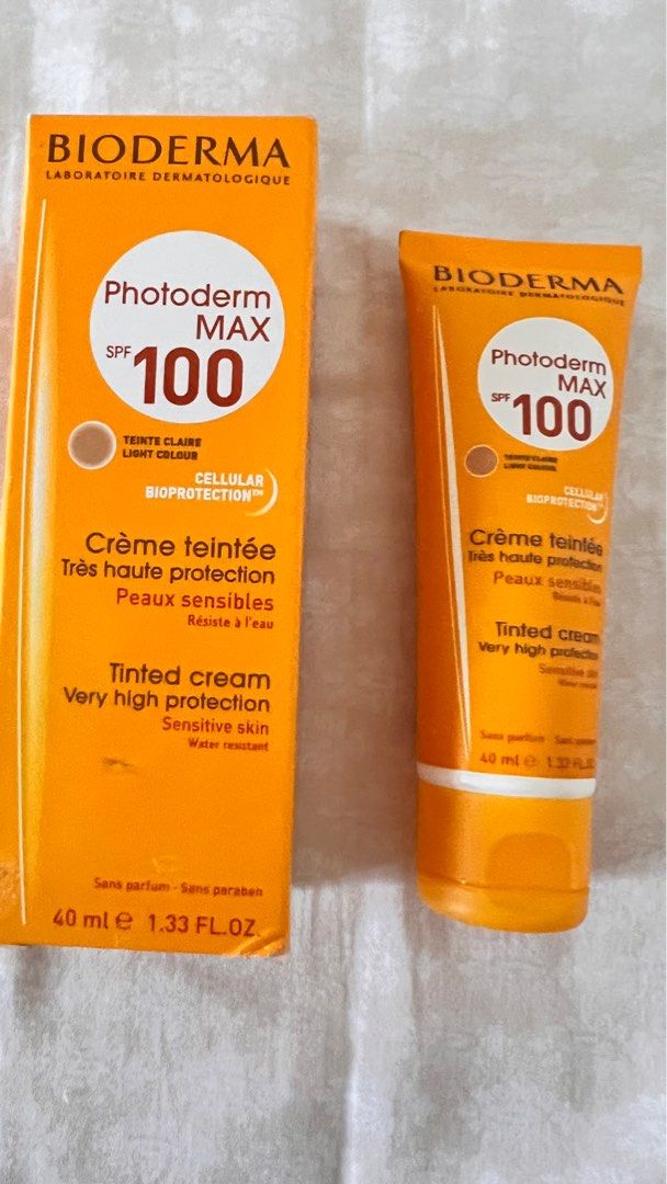 Bioderma tinted cream SPF 100, Beauty & Personal Care, Face, Face Care ...