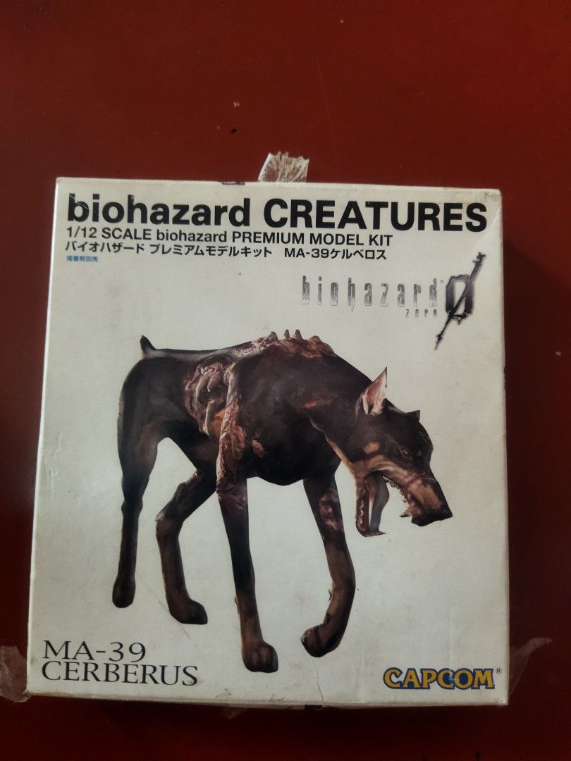 Biohazard Zero 0 Creatures MA-39 Cerberus 1/12 Scale Model Kit, Hobbies ...