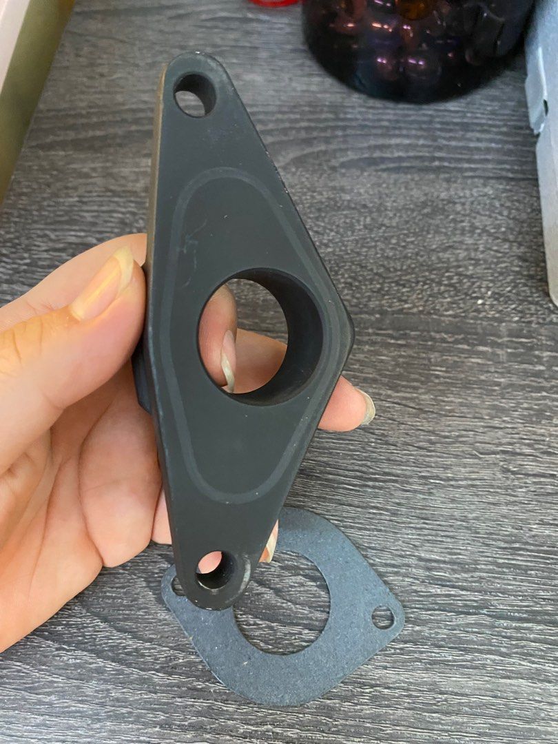 Blow off valve bov adapter plate, Car Accessories, Accessories on Carousell