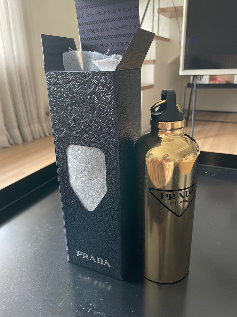 BNIB Prada Water Bottle 500ml, Furniture & Home Living, Kitchenware & Tableware, Water Bottles ...