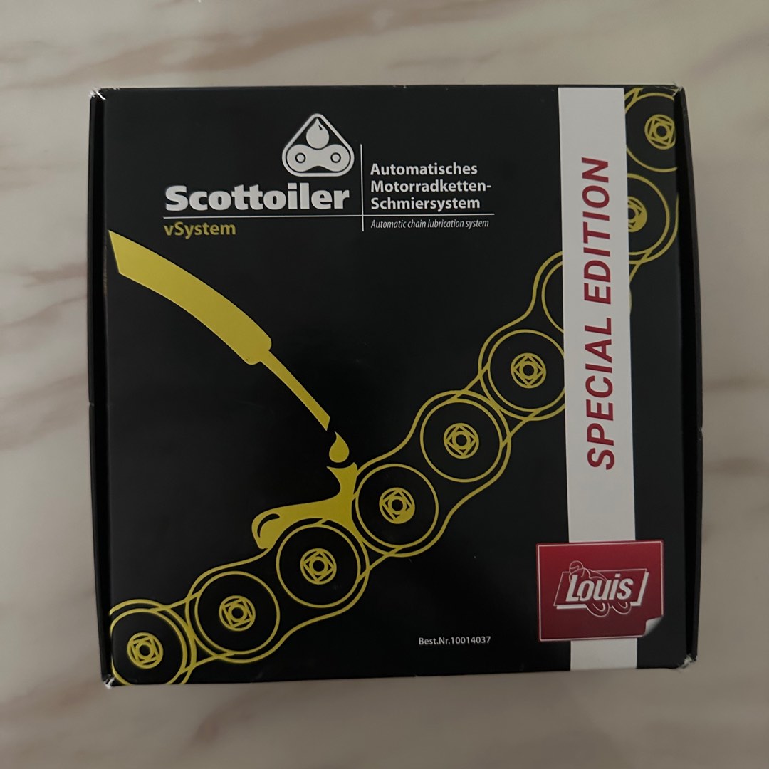 BNIB Scottoiler v system special edition, Motorcycles, Motorcycle ...