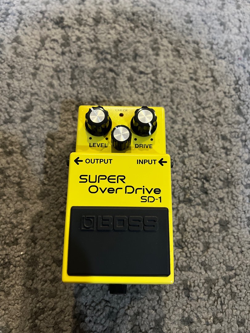 Boss Super Overdrive SD-1, Hobbies & Toys, Music & Media, Musical ...