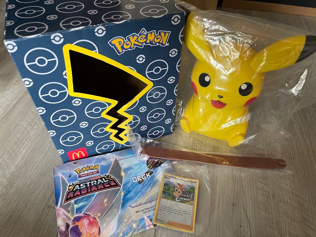 Brand New Pokemon Pikachu MCD with trading card, Everything Else on ...