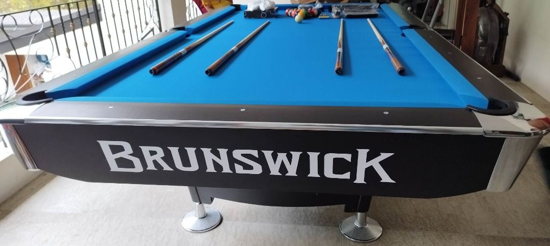 BRUNSWICK STANDARD BILLIARD TABLE, Sports Equipment, Sports & Games ...