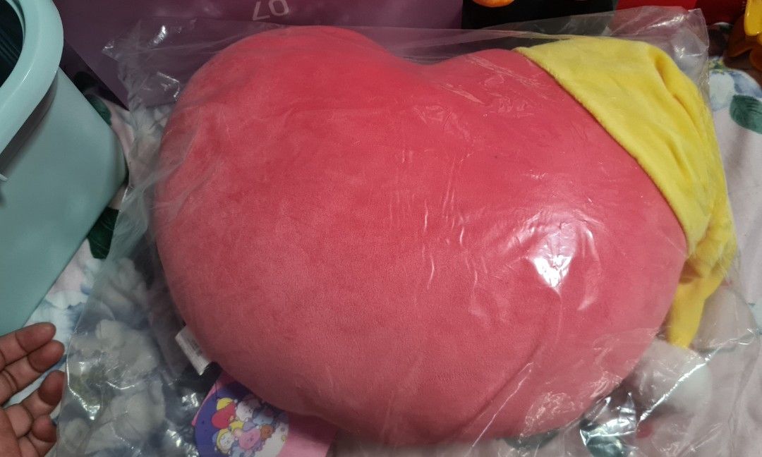 BT21 Dream Face Cushion (Tata), Furniture & Home Living, Home Decor ...