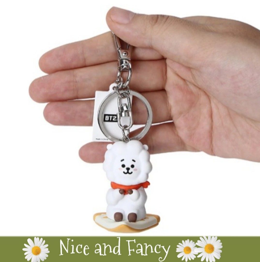 BT21 RJ Figure Keyring, Hobbies & Toys, Memorabilia & Collectibles, K ...