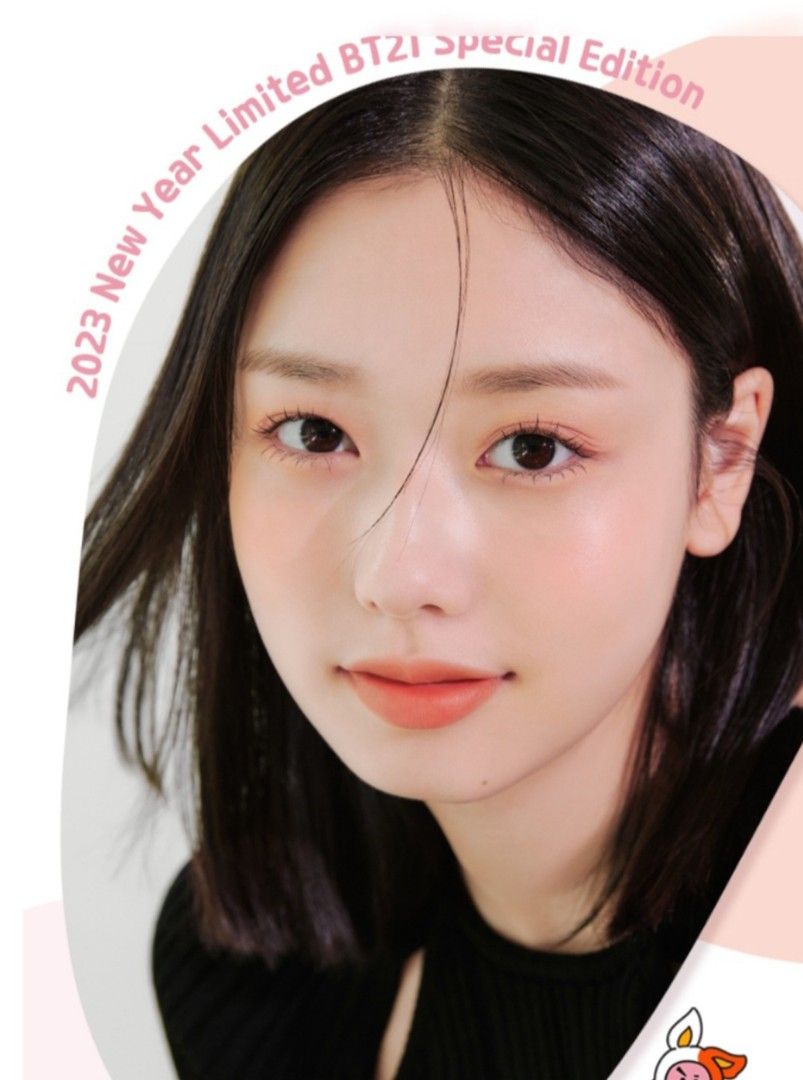 BT21 x Etude Fixing Tint-Dancing Rose Mang, Beauty & Personal Care ...