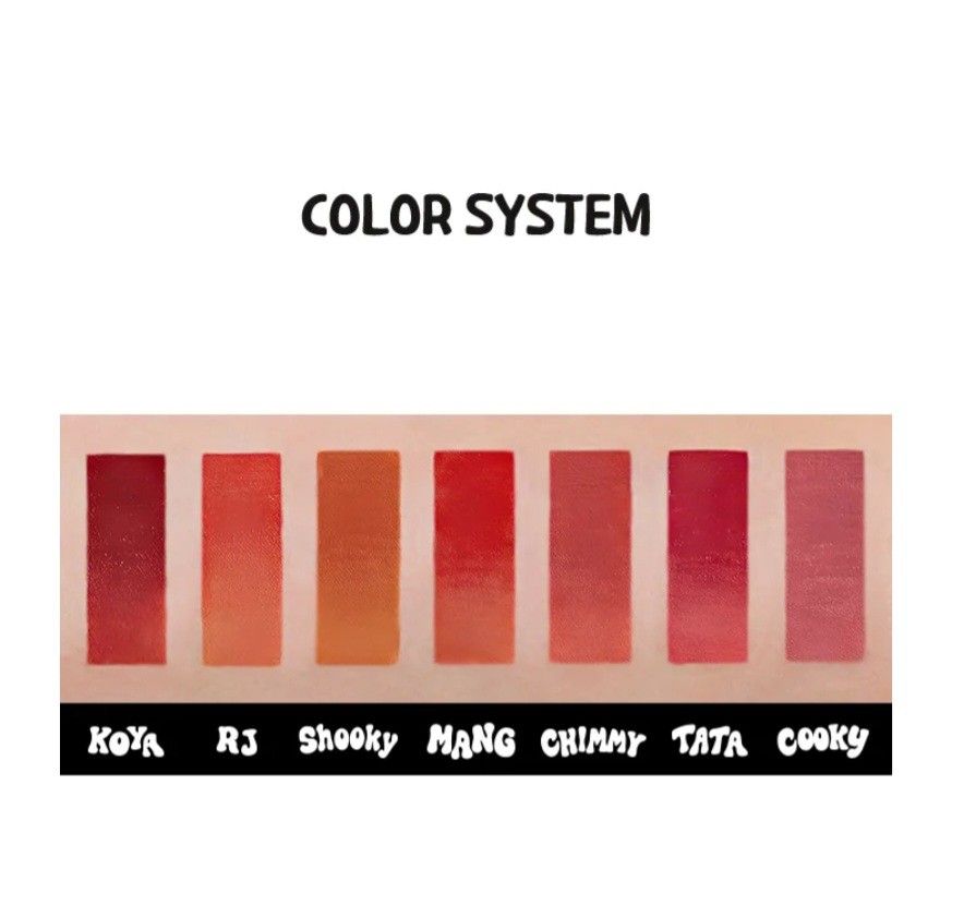 BT21 x Etude Fixing Tint-Dancing Rose Mang, Beauty & Personal Care ...