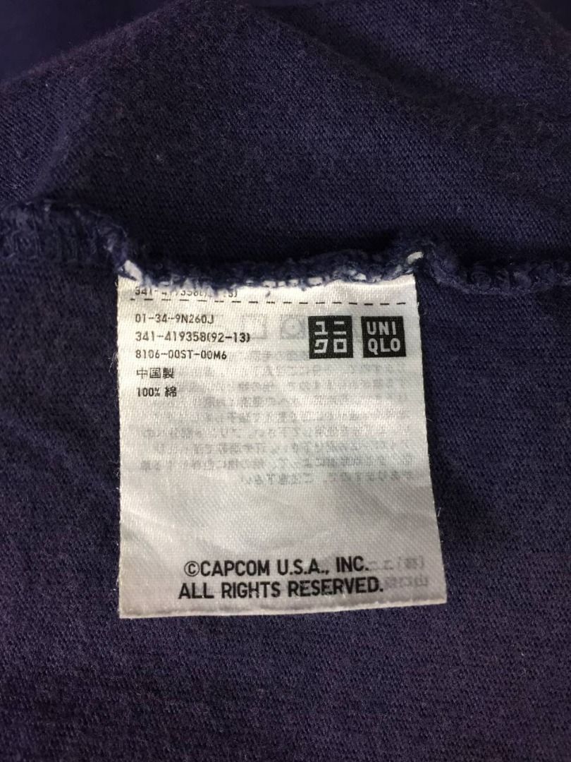 Capcom Street Fighter Chun Li X Uniqlo UT Tee, Men's Fashion, Tops ...