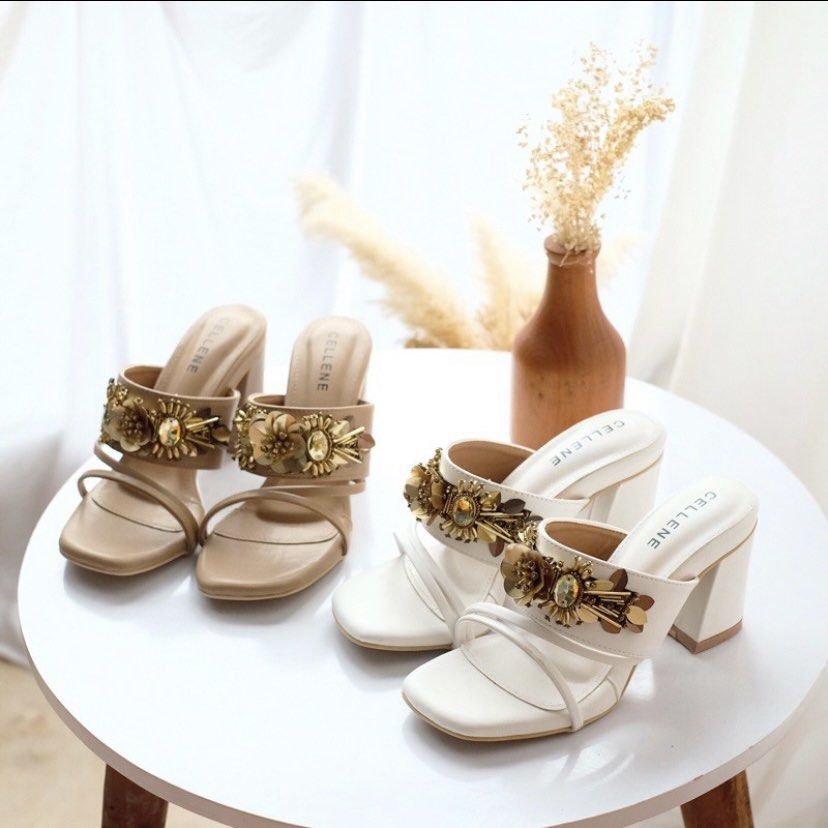 Cellene Sepatu Putih Kondangan size 38, Fesyen Wanita, Sepatu di Carousell