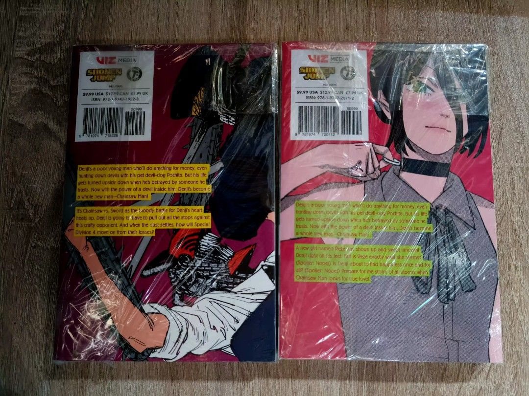 Chainsaw Man Manga Volume 5&6., Hobbies & Toys, Books & Magazines, Comics & Manga on Carousell