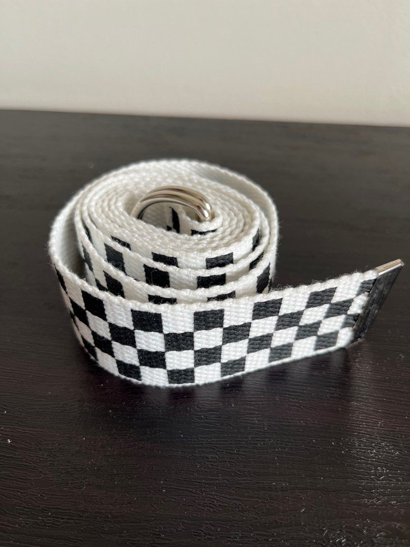 Checkered Belt, Women's Fashion, Watches & Accessories, Belts on Carousell