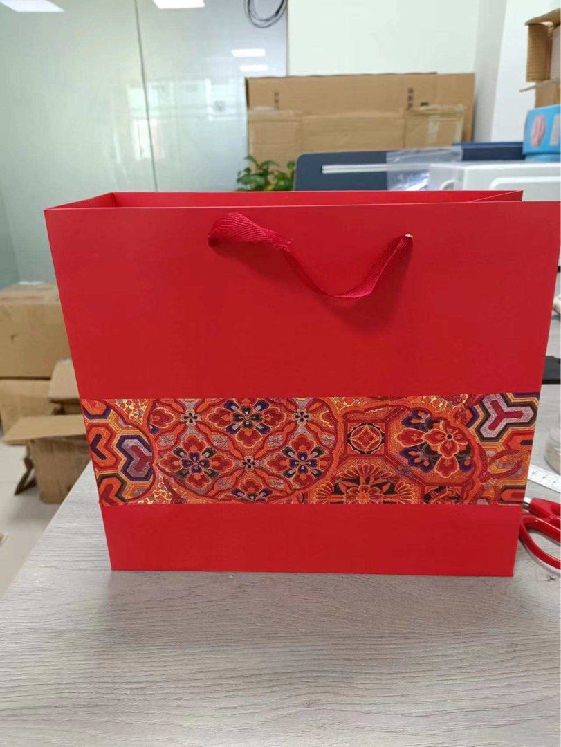 Chinese New Year Theme Paper Bag, Hobbies & Toys, Stationery & Craft ...
