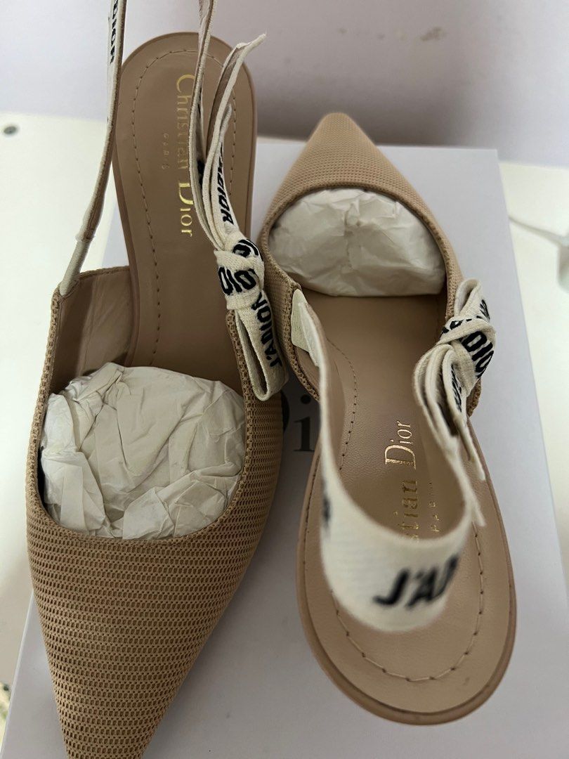 Christian Dior heels, Luxury, Sneakers & Footwear on Carousell