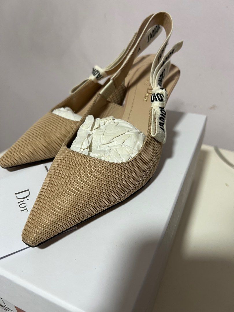 Christian Dior heels, Luxury, Sneakers & Footwear on Carousell