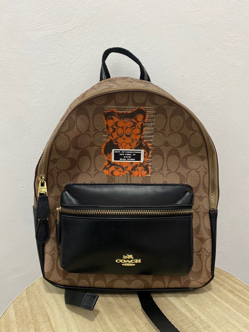 Coach Backpack, Fesyen Wanita, Tas & Dompet di Carousell