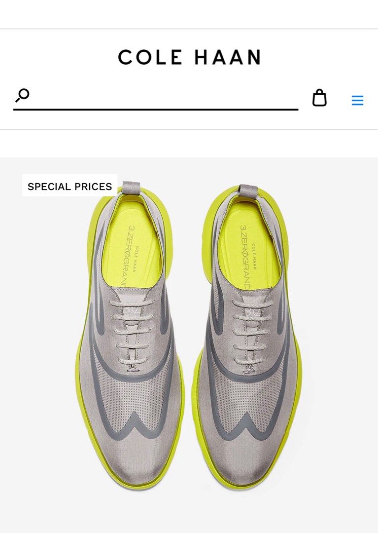 Cole Hann Men's 3.ZEROGRAND Fuse Oxford, Men's Fashion, Footwear ...