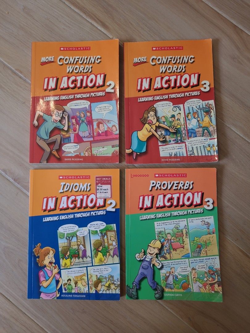 Confusing Words in Action, Idioms & Proverbs in Action Books, Hobbies ...