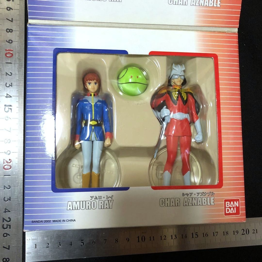 [CONSIGNED] Mobile Suit Gundam Amuro Ray & Char Aznable Figure Set (RX ...