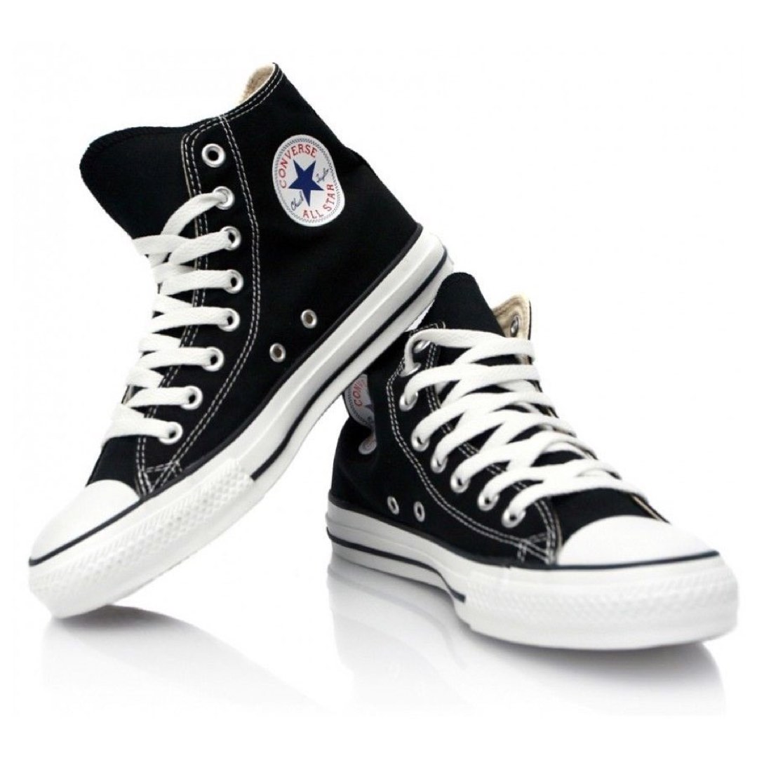 Converse High Cut Chuck Taylor All Star Unisex Black, Men's Fashion ...