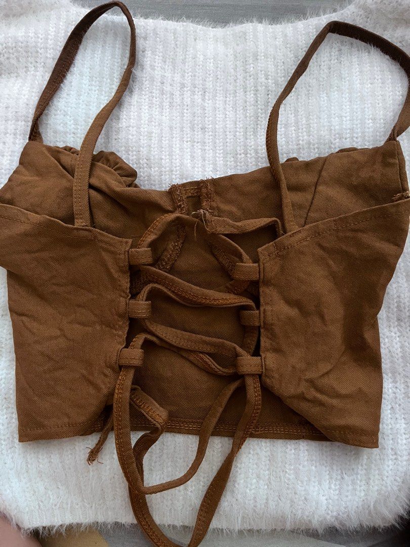 Corset type, Women's Fashion, Tops, Sleeveless on Carousell