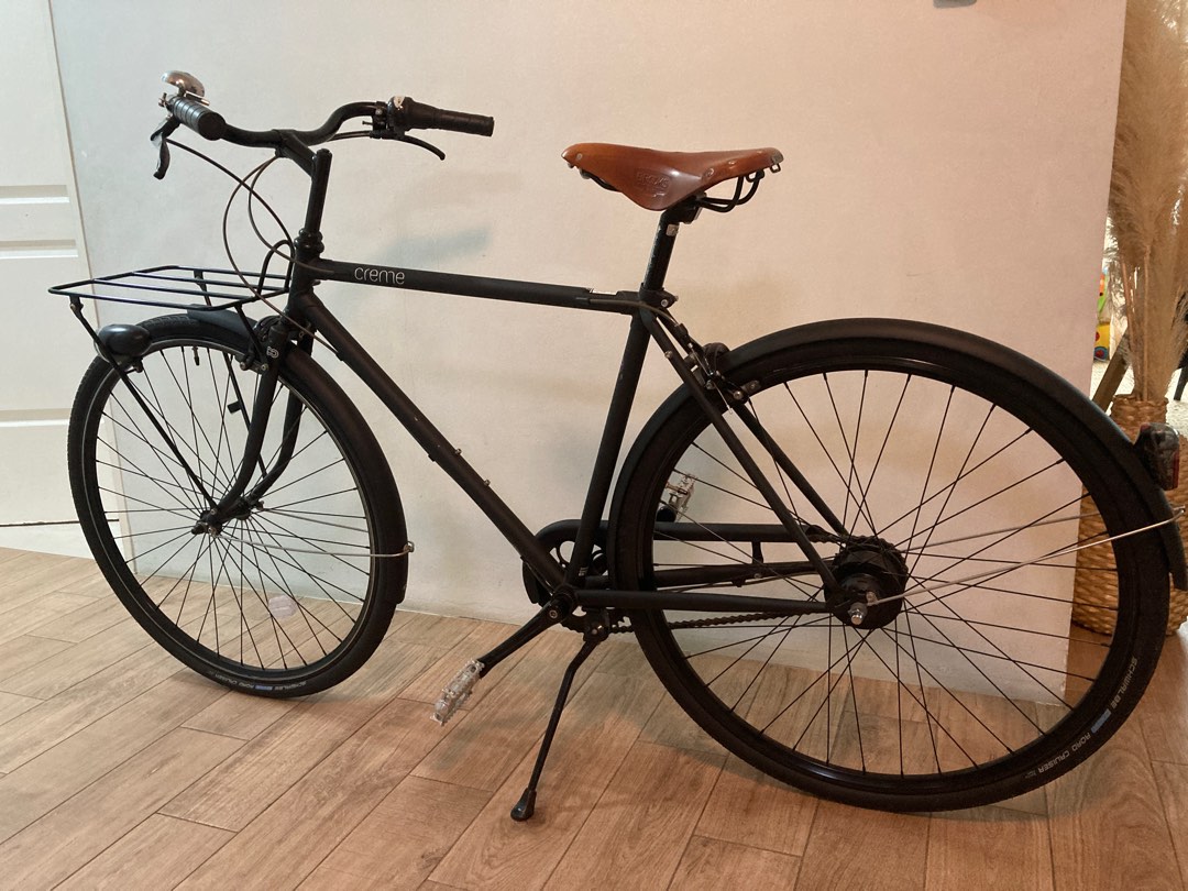 Creme Cycles - Cafe racer Series Matt Black, Sports Equipment, Bicycles ...