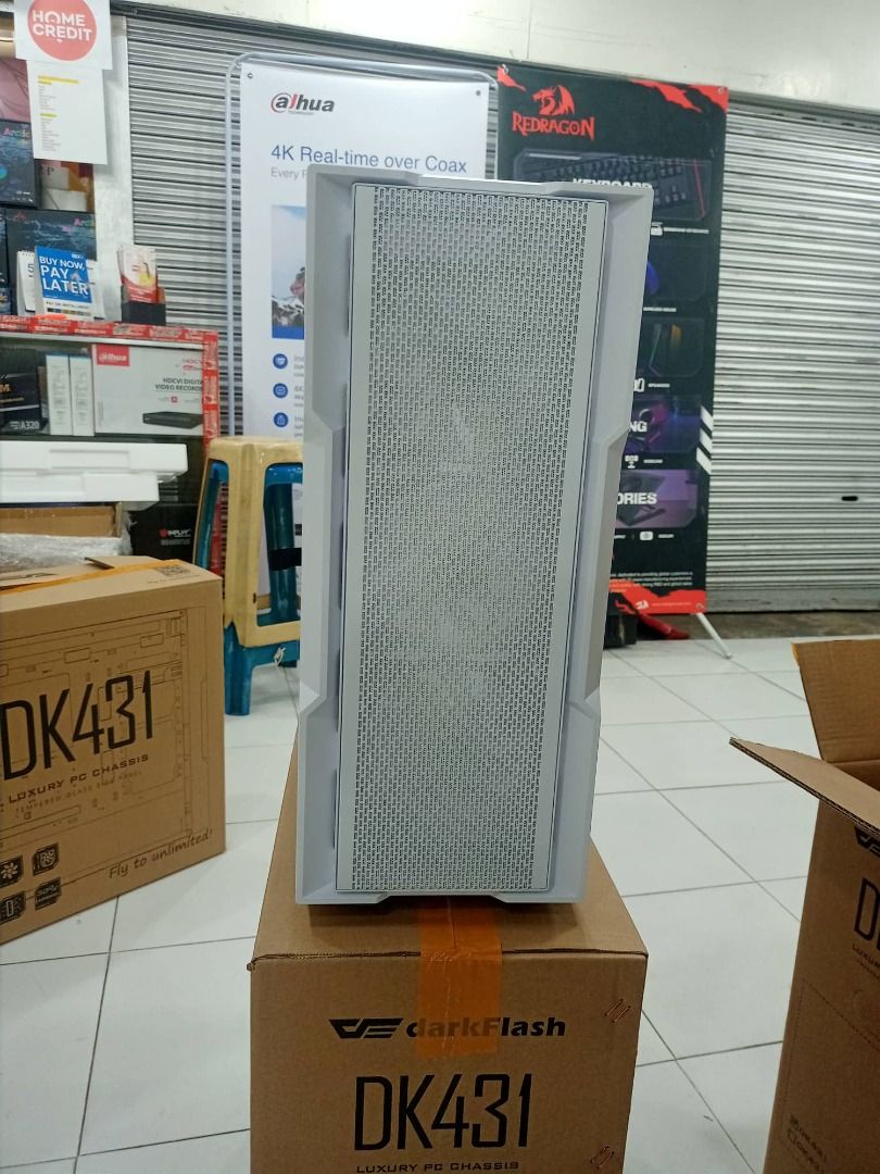 DarkFlash DK431 EATX Full Mesh PC Case Metal, Computers & Tech, Parts ...