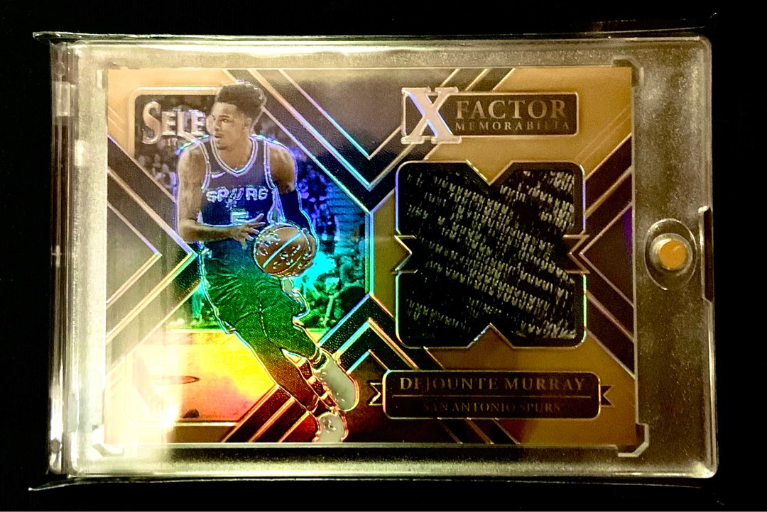 Dejounte Murray Select X Factor Memorabilia GU Gold /49, Hobbies & Toys ...