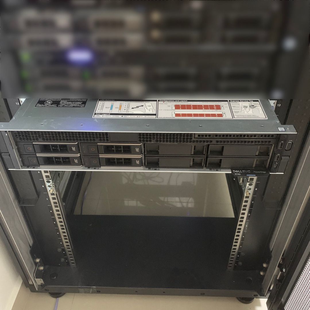 DELL Server R740 PowerEdge EMC 2U 256GB DDR4 H740p 4x 4TB SAS 8x 3.5 ...