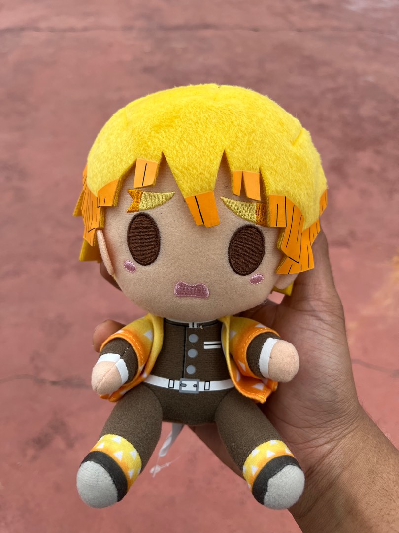 DEMON SLAYER ZENITSU PLUSH TOY, Hobbies & Toys, Toys & Games on Carousell