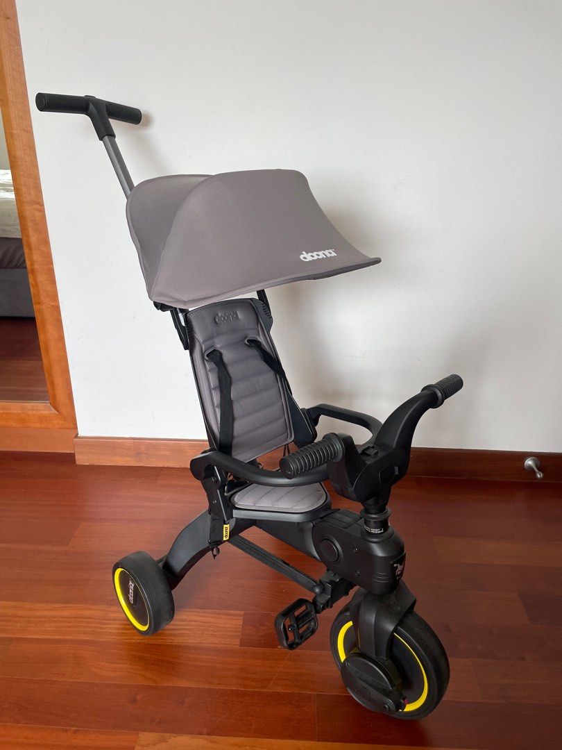 Doona Liki Trike (Grey), Babies & Kids, Going Out, Strollers on Carousell