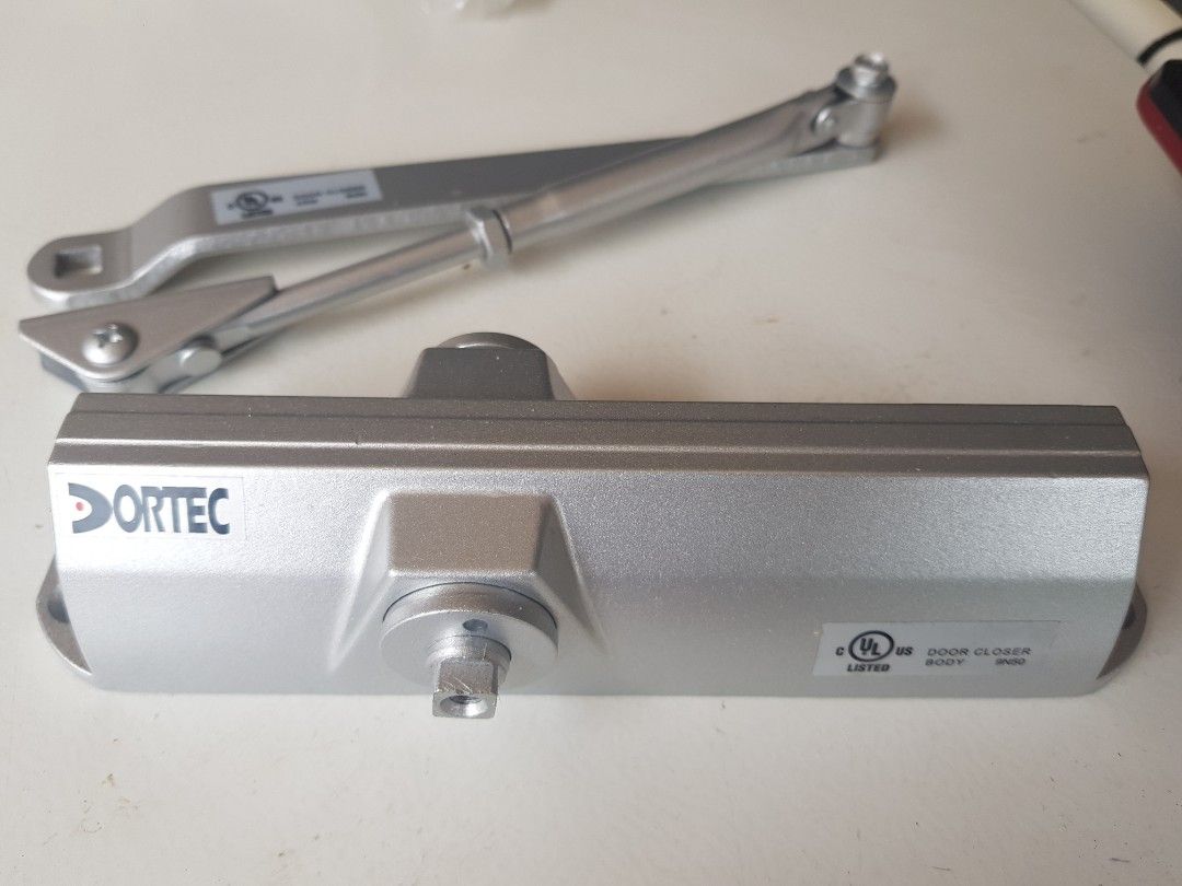 DORTEC aluminum alloy door closer, Furniture & Home Living, Security ...