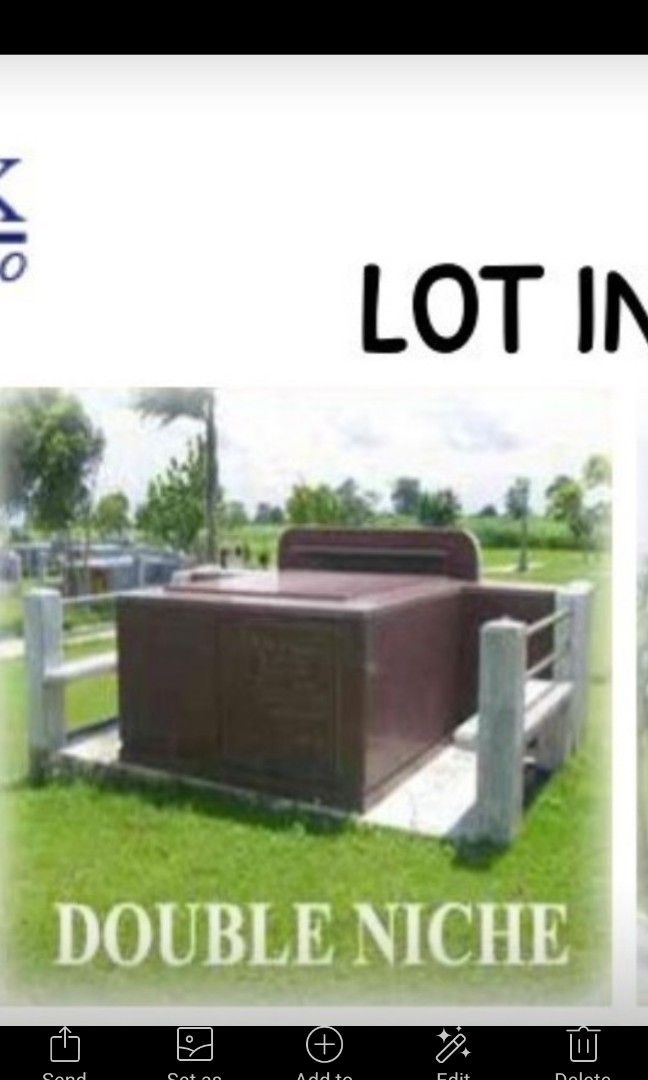 Double Niche (8 Lots), Property, For Sale, Memorial Lot on Carousell