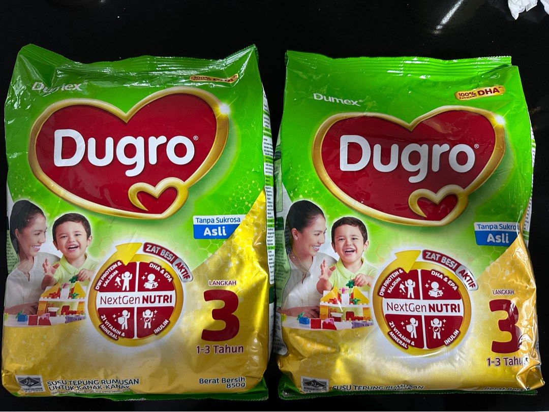 Dugro Dumex 850g, 1-3 years old, Babies & Kids, Nursing & Feeding ...