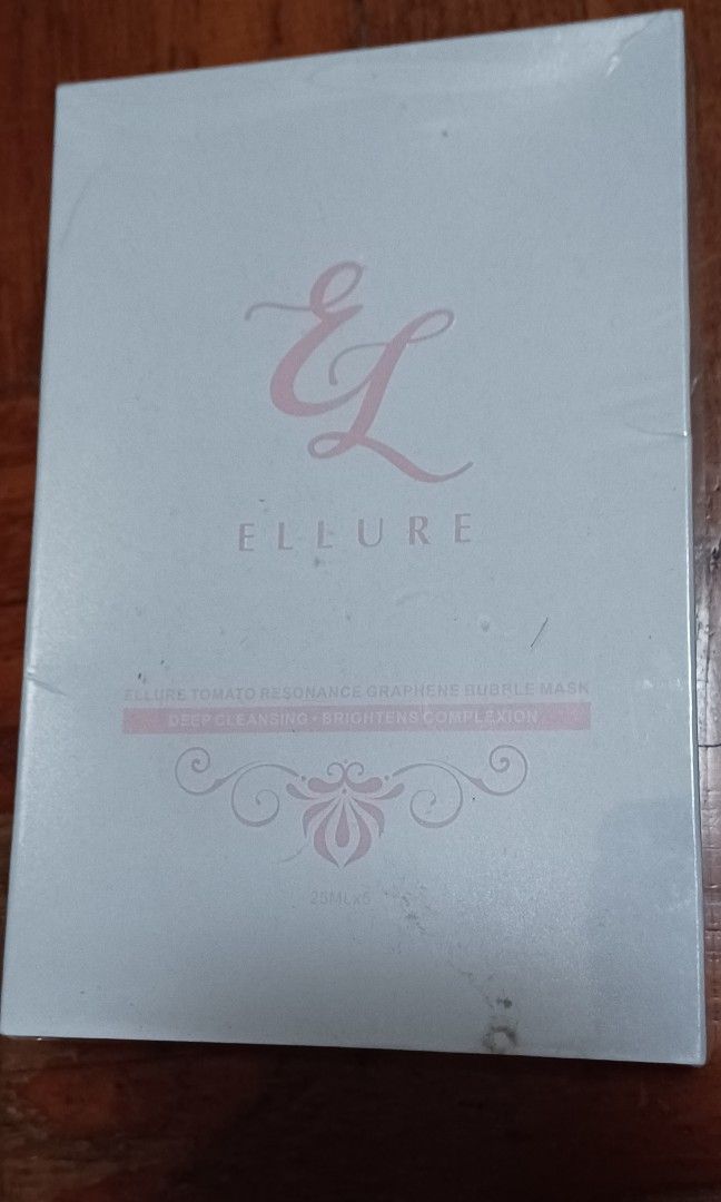Ellure Tomato Resonance Graphene Bubble Mask, Beauty & Personal Care ...