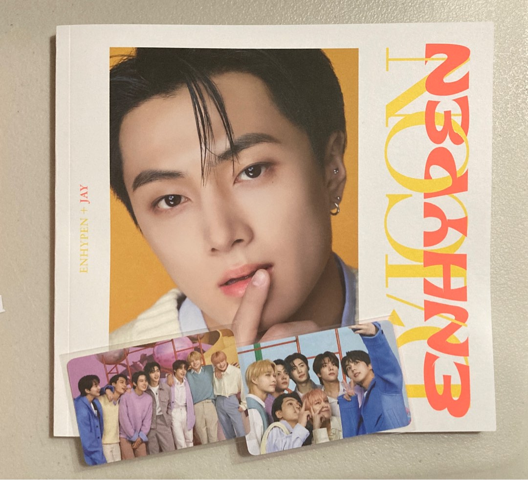 ENHYPEN JAY Mini Dicon Photobook + 2 group pcs, Hobbies & Toys ...