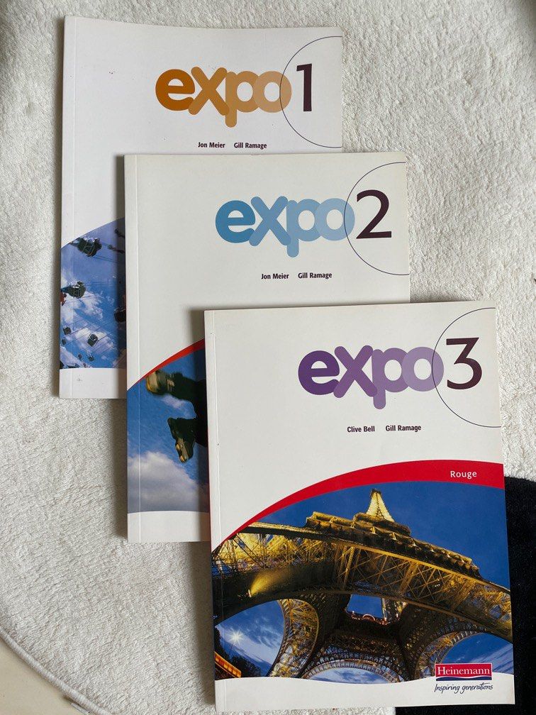 Expo 1-3 french learning textbooks, Hobbies & Toys, Books & Magazines ...