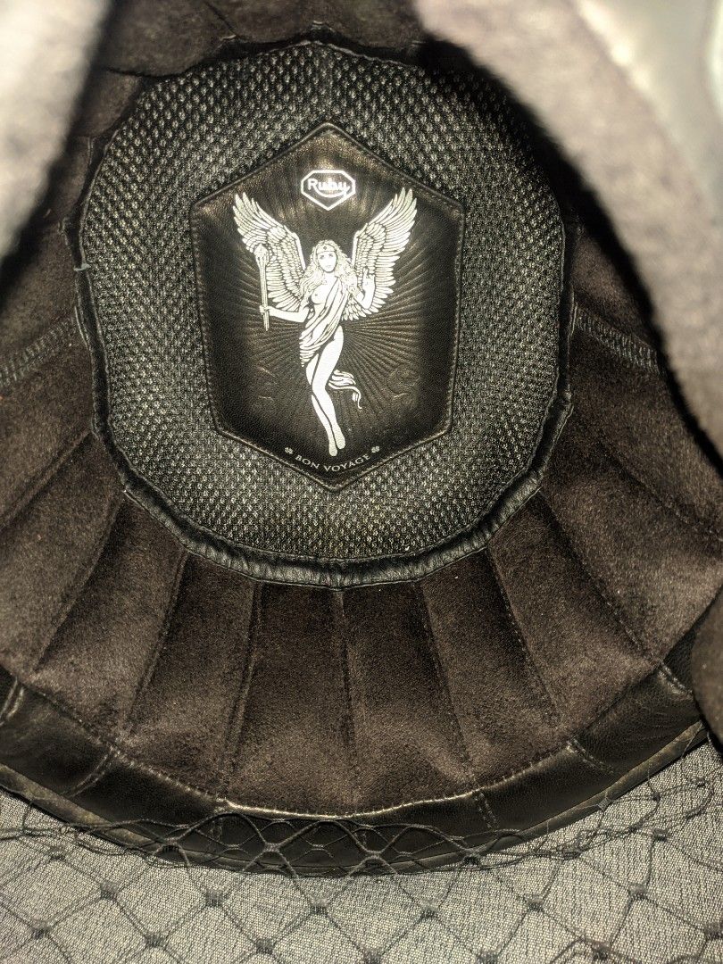 Extremely Rare Christian Dior Ruby Helmet, Motorcycles, Motorcycle ...