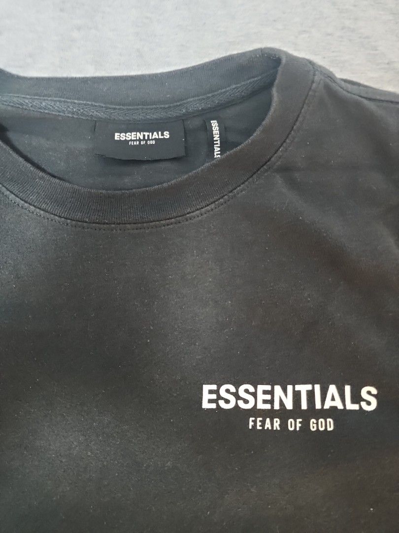 Fear Of God Essential, Men's Fashion, Tops & Sets, Tshirts & Polo ...