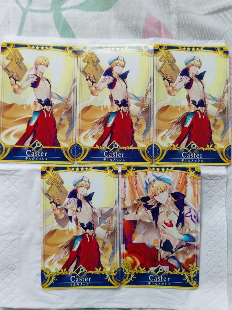 FGO 街機 FGO Arcade 賢王 術金閃 一套, 興趣及遊戲, 玩具 & 遊戲類 - Carousell