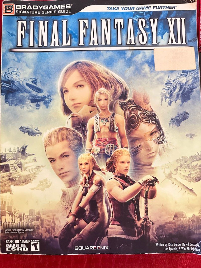 Final fantasy guide book, Video Gaming, Video Games, Others on Carousell