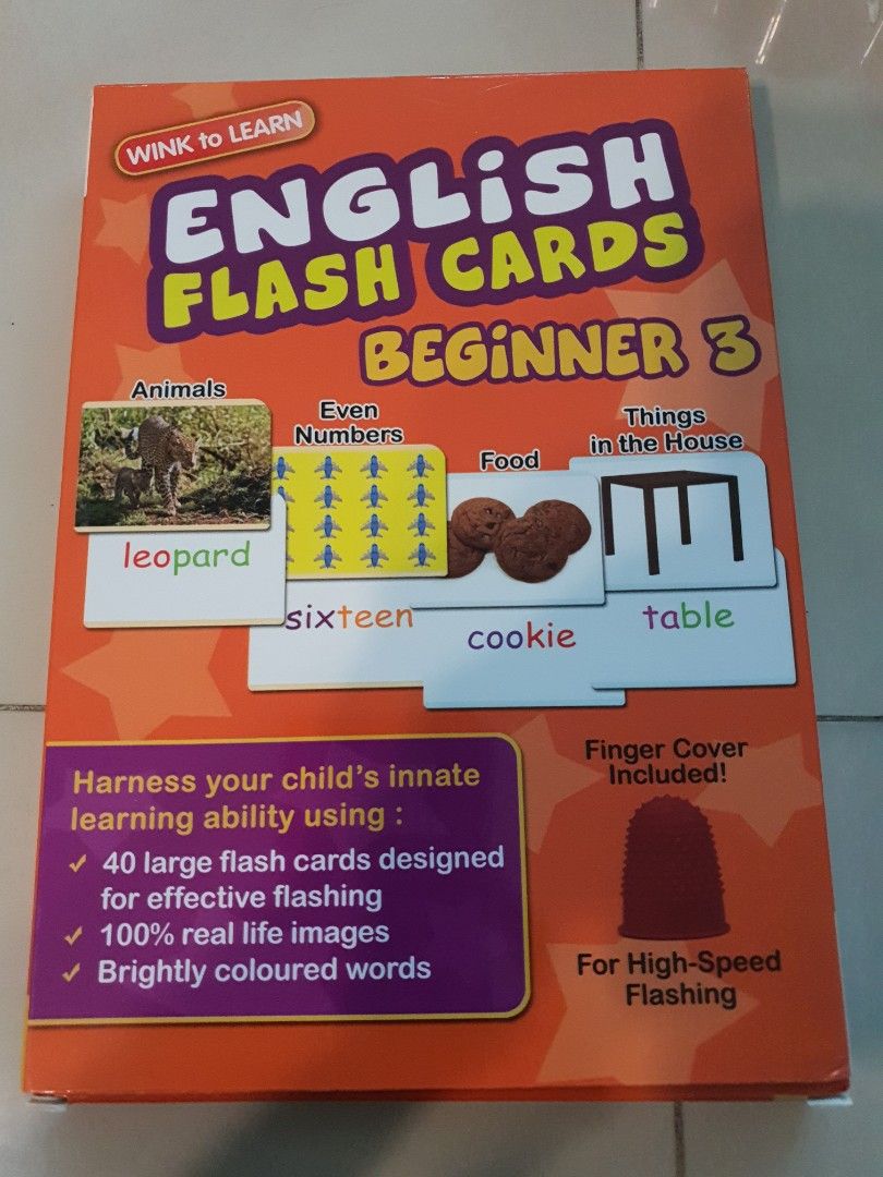 Flash cards, Hobbies & Toys, Books & Magazines, Children's Books on ...
