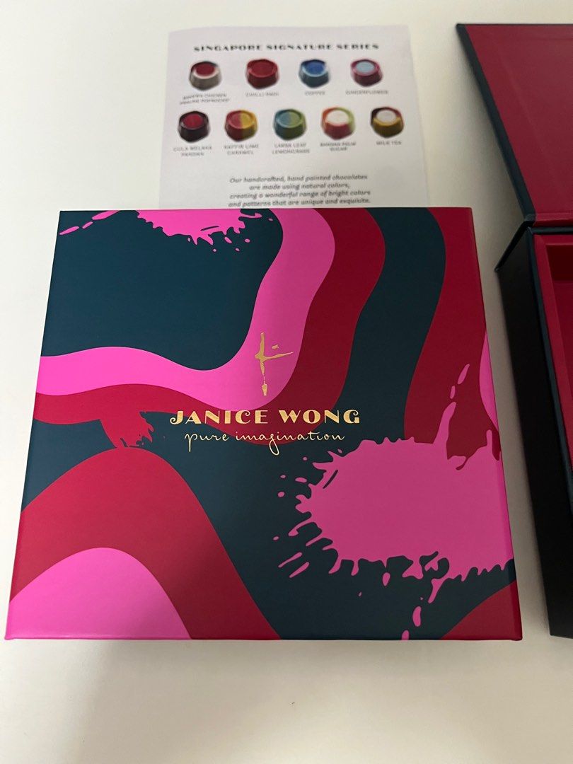 Free - Janice Wong Chocolate box, Hobbies & Toys, Stationery & Craft ...
