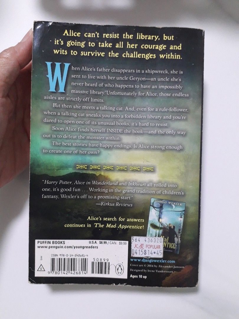 FREE! The Forbidden Library by Django Wexler, Hobbies & Toys, Books ...